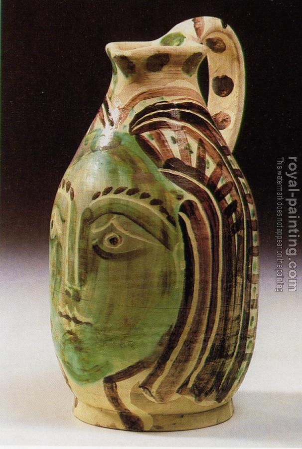 fug face of a woman by Pablo Picasso | Oil Painting Reproduction