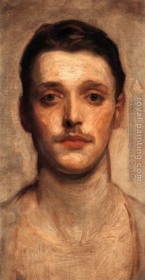 Study of a Young Man by John Singer Sargent | Oil Painting Reproduction