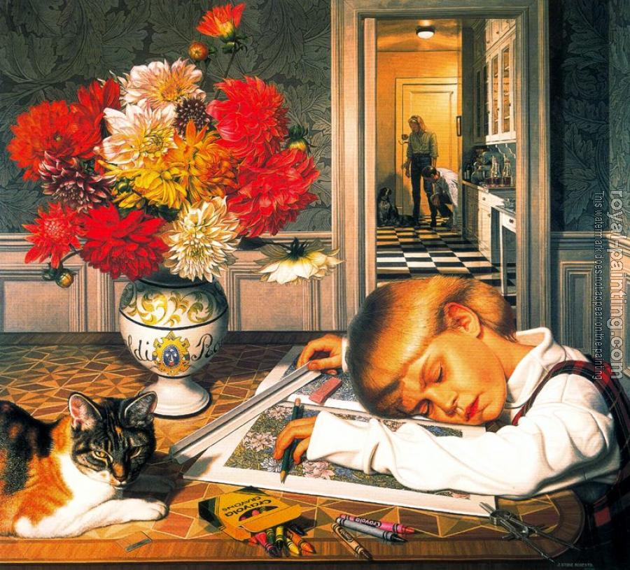 Canvas painting XL by Stone Roberts | Oil Painting Reproduction