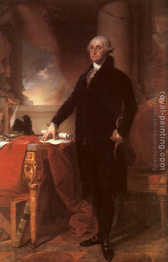 George Washington II by Gilbert Charles Stuart | Oil Painting Reproduction