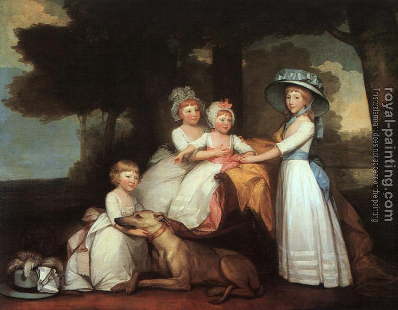 The Percy Children by Gilbert Charles Stuart | Oil Painting Reproduction