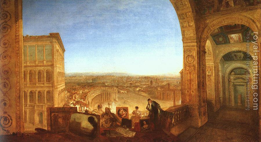Rome from the Vatican by Joseph Mallord William Turner | Oil Painting ...