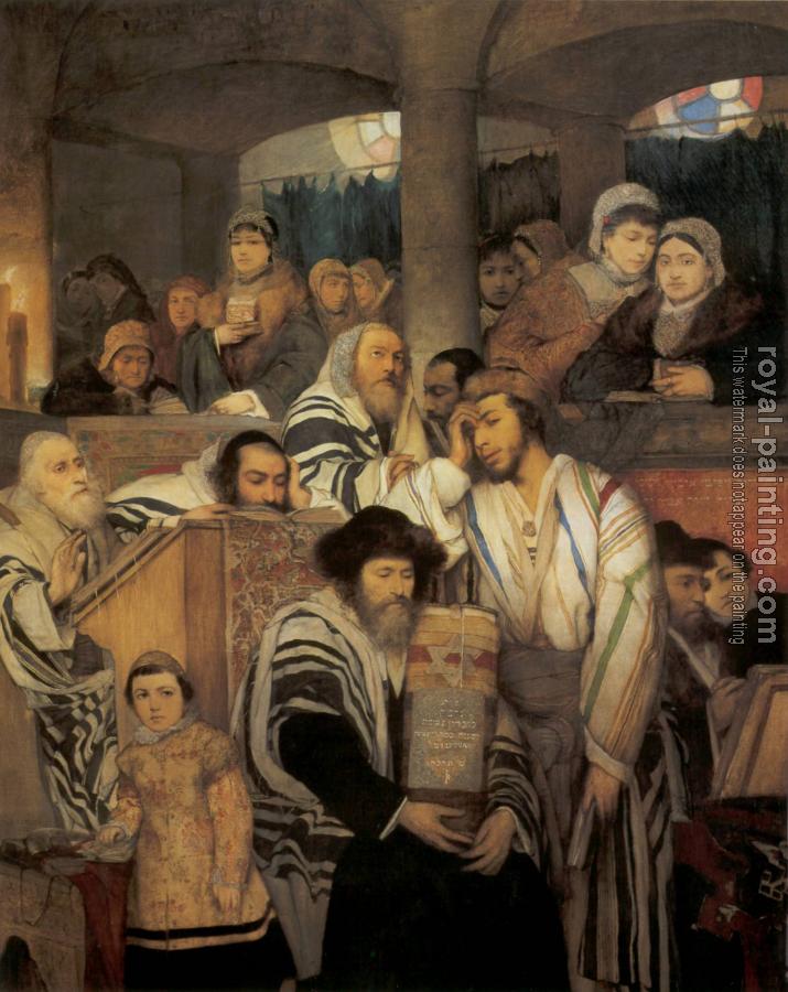 Jewish art by Hand Painted | Oil Painting Reproduction 28392