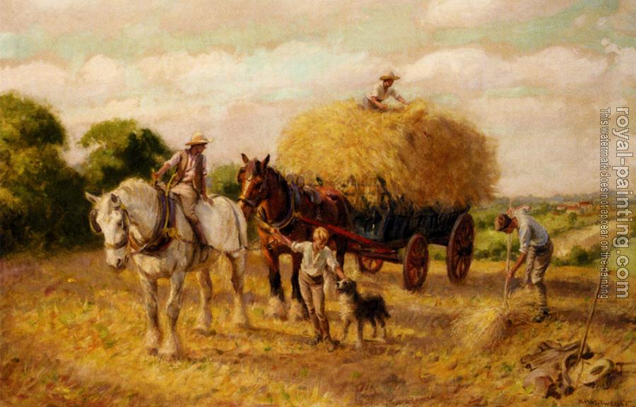 The Haymakers by RBA Wheelwright | Oil Painting Reproduction