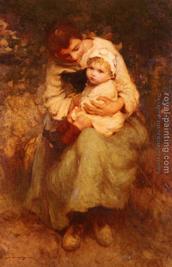 Mother And Child by William Lee Hankey RWS | Oil Painting Reproduction